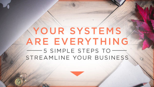 Your Systems Are Everything: 5 Simple Steps to Streamline Your Business ...